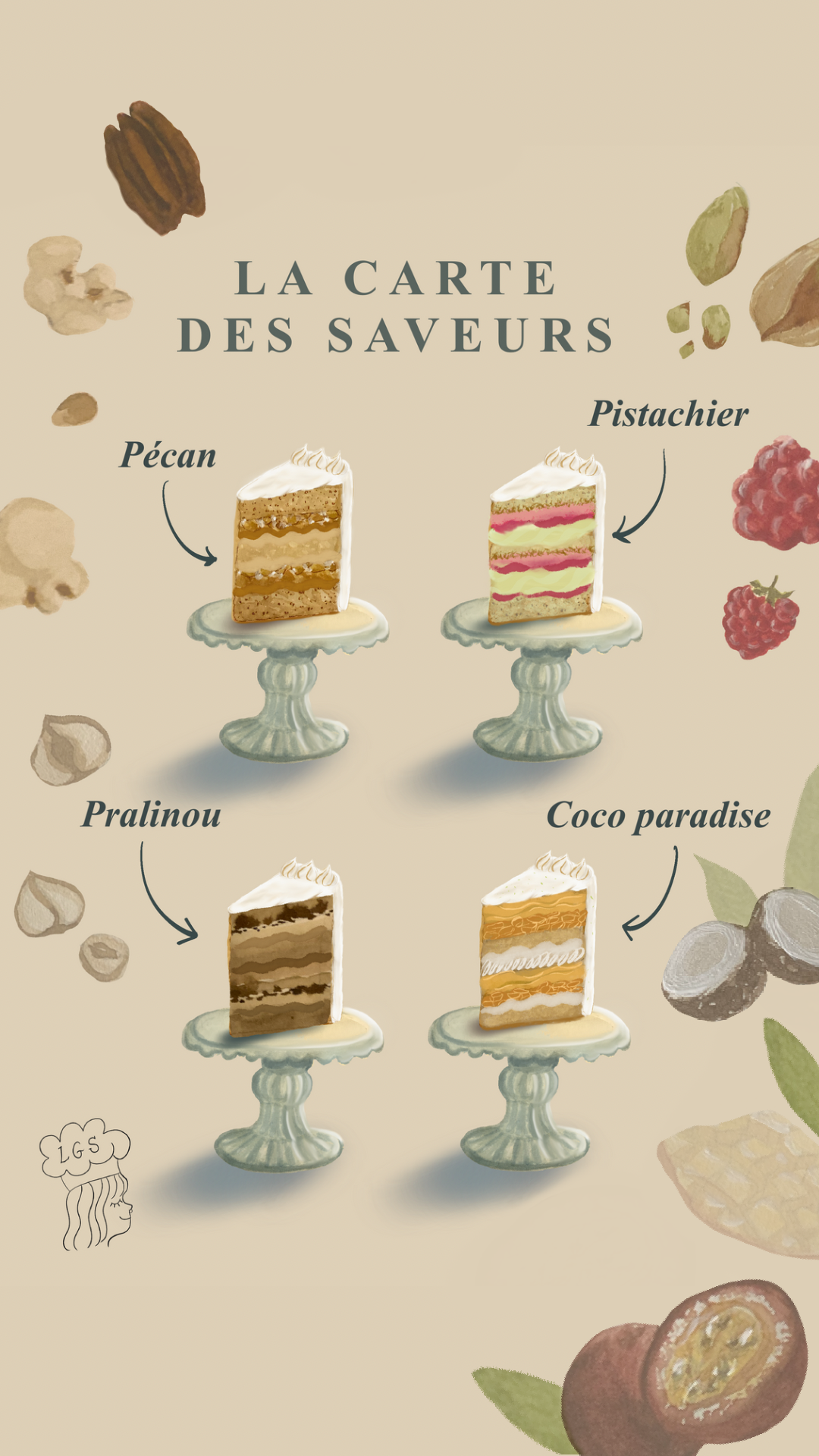 Carte des saveurs